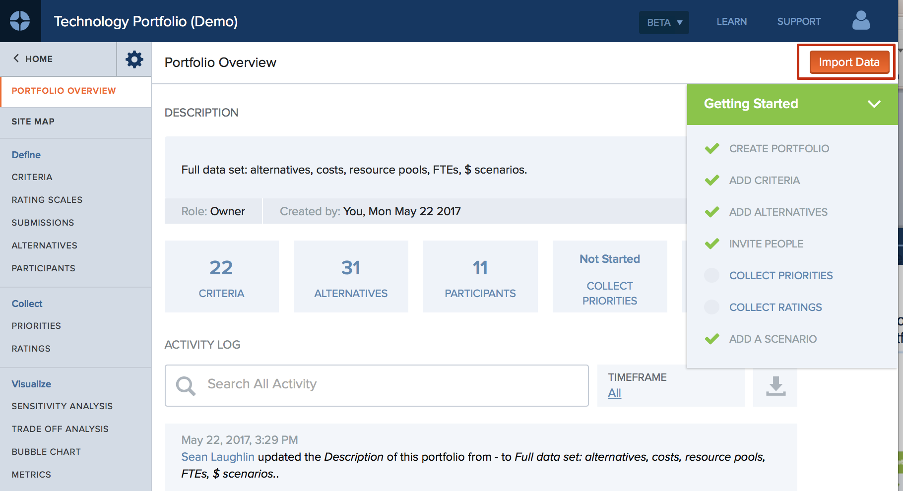 Data Import Wizard - Overview Data Import Wizard - Overview